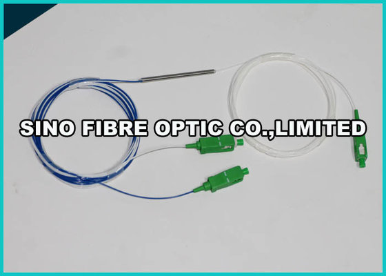 FBT Fiber Optic Splitter Dual Window Coupler -5 To 75 ℃ Working Temperature