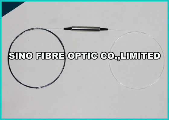 UL 1.5m Fanout Long Fiber Optic Splitter 1x2 FBT Coupler Ratio 50 / 50 for CATV Links