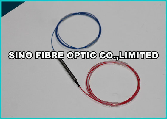 Fiber Optic Splitter 3 Way Wavelength Division Multiplexer 20 nm Channel