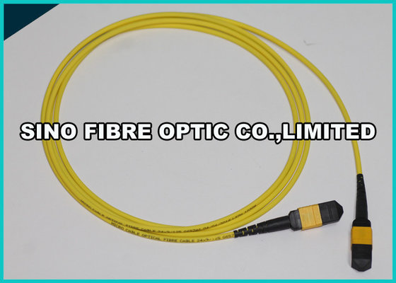 12 Female MPO Trunk Cable / Fiber Optic Trunk Cable 10G LR SFP+ Interconnect Solution
