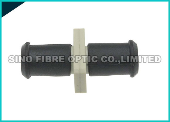 Square Flanged Beige FC to FC Fiber Optic Adapter 500 Mating Durability