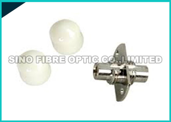 0.2dB Typical Change D4 Fiber Optic Adapter Nickel Plated Brass Housing