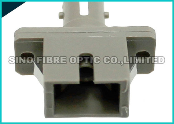 ST To SC Fiber Adapter , Simplex Fiber Optical Adapter 2N - 5.9N Receptacle Retentionforce