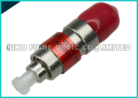 Black Optical Fiber Attenuator 15dB  MU UPC Male to Female Single Mode Fiber Attenuation