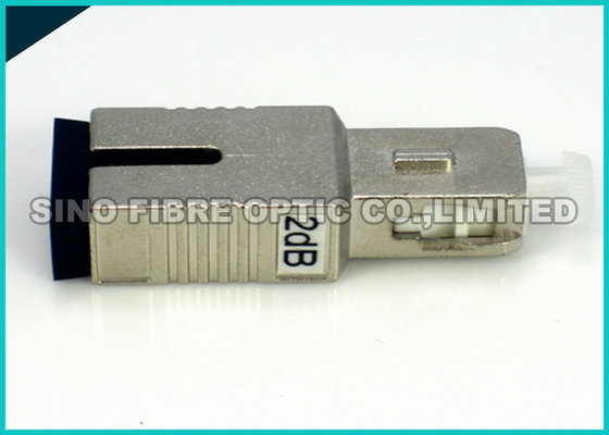 5dB SC / FC Silver Simplex Build out Attenuator Fiber Optic Assembly