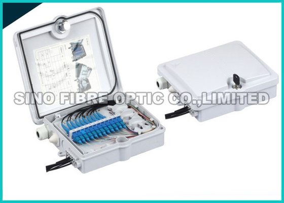 FTTH 16 Drops Fiber Optical Distribution Cabinet Rack Mount PLC Splitter
