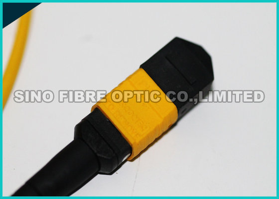 12 Female MPO Trunk Cable / Fiber Optic Trunk Cable 10G LR SFP+ Interconnect Solution