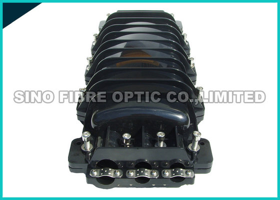 Mid - Plate Fusion Splicing Fiber Optic Closure 72 Core ABS Housing