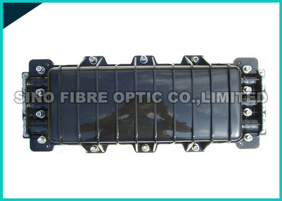 Mid - Plate Fusion Splicing Fiber Optic Closure 72 Core ABS Housing