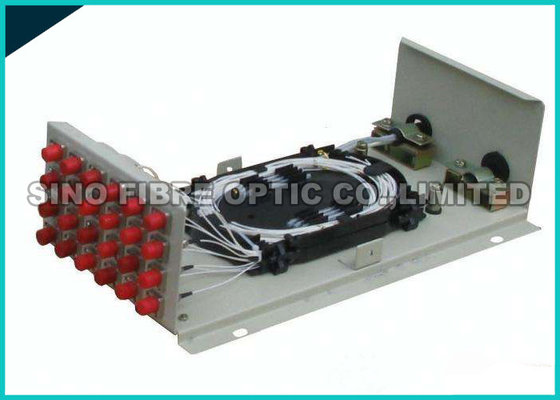 Configured LC / SC Fiber Optic Termination Box Wall Mounted 12 Port Φ 8.5mm - 18mm