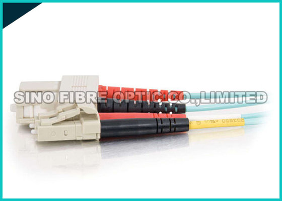 Bend Insensitive Multimode Fiber Optic Patch Cables LC - SC 2.0mm for Telecommunication