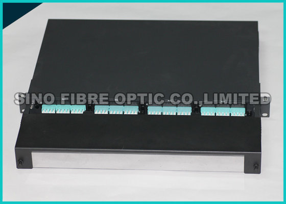 Single Mode OS2 Fiber Optic Assembly 144 Cores 19'' 1U Fiber Patch Panel