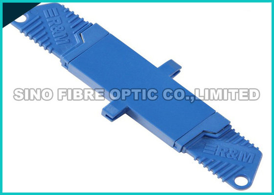 High Precision Alignment Fiber Optic Adapter E2000 APC Green 0.15 dB Insertion Loss