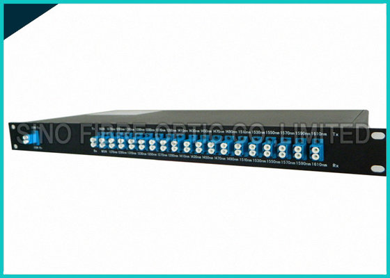 40 Gbps 19 Chassis 18 Channels Fiber Optic CWDM MUX DEMUX Splitter