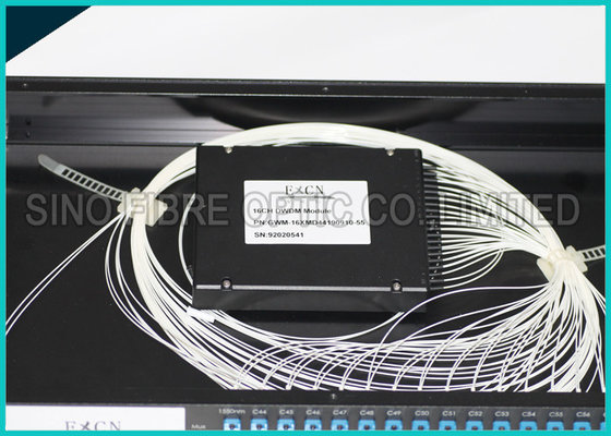 16 Channel Dual LC 1U 19 Rack Mount Box Fiber Optic CWDM Module Splitter