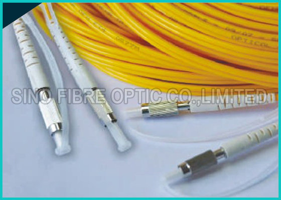 2.0mm Duplex Zip Cord D4 Connector SM Yellow Fiber Optic Patch Cable