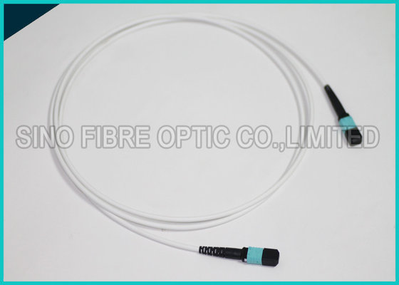 MPO to MPO fiber optic trunk cable Singelmode OFNP 5.0Mm Jacket