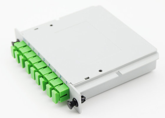 SC APC Fiber PLC Splitter High Channel Counts 1260 ~ 1650 For FTTH Network