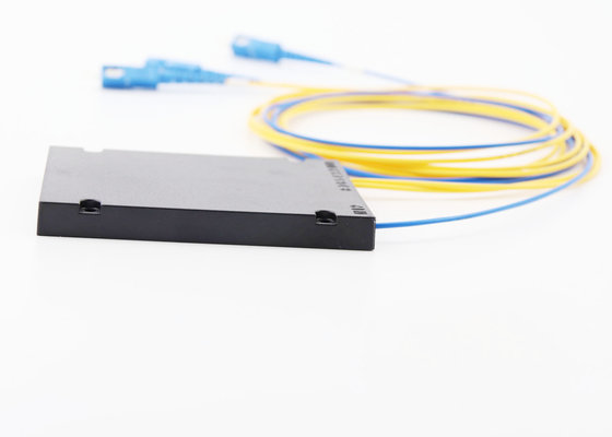 1 / 2 Ratio Plc Splitter Module Exceptional Reliability With SC UPC Connector