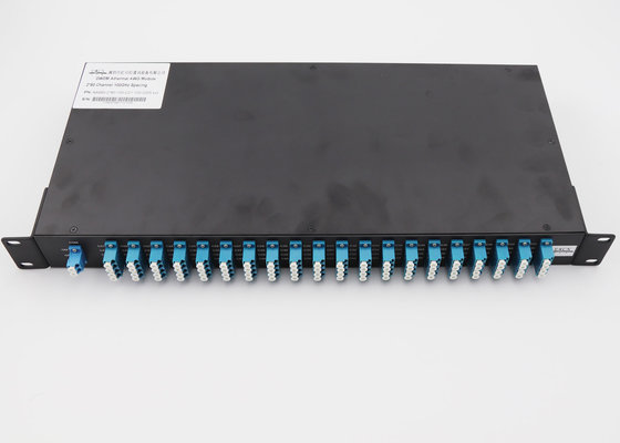 AAWG 1U Chassis Optical Multiplexer And Demultiplexer For WDM - PON System