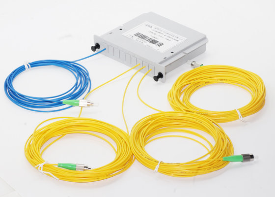 Fiber Optic FBT Splitter FC APC Connector Plug - In Type For FTTX System
