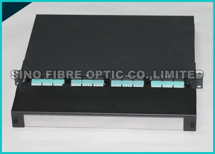 Single Mode OS2 Fiber Optic Assembly 144 Cores 19'' 1U Fiber Patch Panel