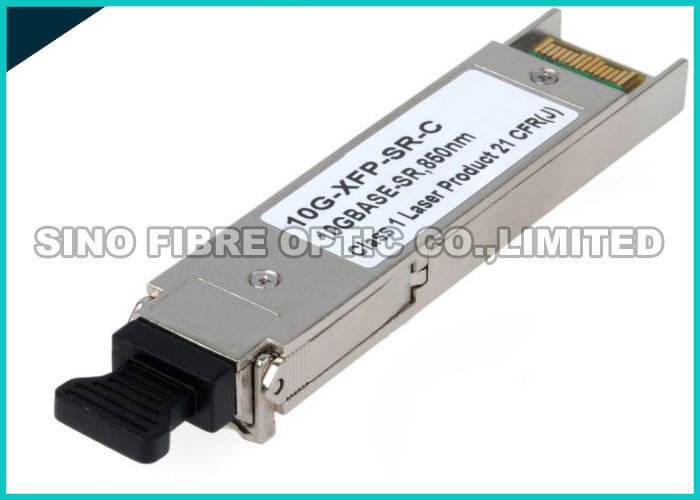 Fiber Optic QSFP+ Optical Transceiver Module 4 x 10GBASE - LR / W OTN 10km