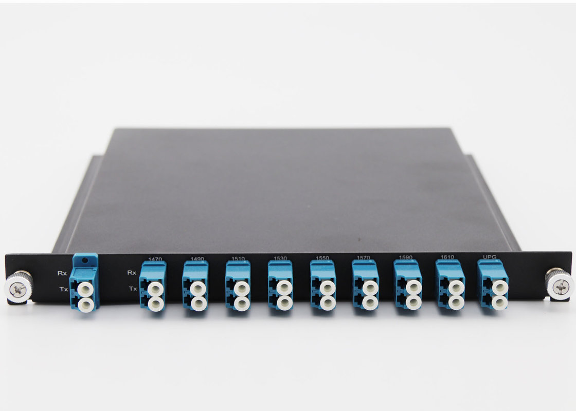 UPG Max IL 2.5dB CWDM Multiplexer Fix Into 1U Rack Mount 8 Channels