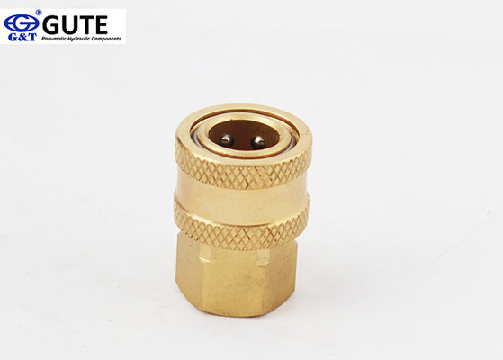 Female Thread Straight Through Coupler 3/8&quot; Interchange With NITTO TSP Series