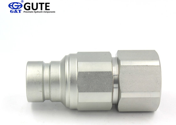 Female Connection ISO Hydraulic Couplers , GT-FF-04 Hydraulic Quick Disconnect Couplings