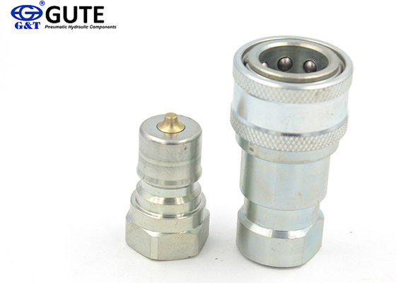 Hydraulic Connection Quick Release Coupling Size Optional Preventing Uncoupled Leakage
