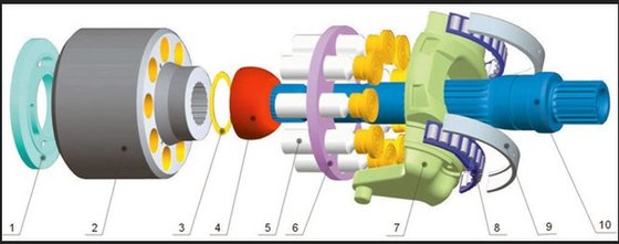 Rexroth Hydraulic Concrete Pump Parts