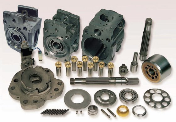 Kawasaki Excavator Hydraulic Piston Pump Parts K3v112 , K3V140 , K3V180