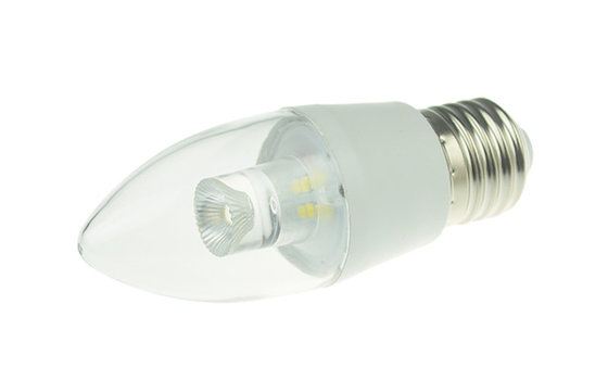 Halogen E27 Daylight Led Filament Candle Bulb 4000K 30000 Hours Lifespan
