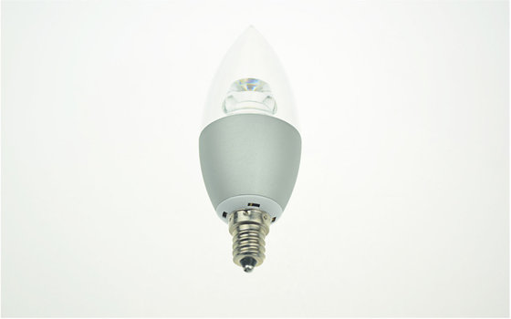 Warm White E12 Candle Light Bulb Dimmable , 360 Degree Beam Angle