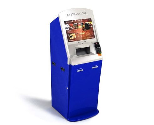 Blue Card & Cash Bill Payment Kiosk With Cash & Coin Acceptor