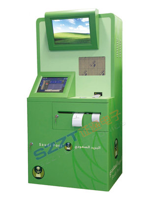 Elegant Postal Custom Kiosks for Self - Service Weighting , Charging ZT2184
