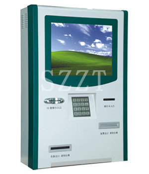 ZT2830 Win 7 Bill Payment & Financial / Banking Wall Mounted Kiosk with Card Recharge & Cell Phone Top-up