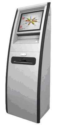 Interactive Information Kiosk & Internet Lobby Kiosk with Metal Keyboard ZT2881