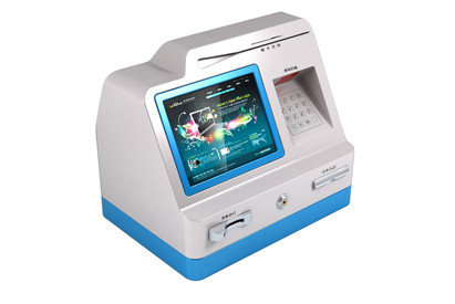 Compact design Desktop kiosk solution