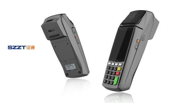 SZZT’s ZT8225 GPRS, CDMA Handheld POS Payment Terminal With Data Security