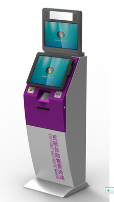 Blue Card & Cash Bill Payment Kiosk With Cash & Coin Acceptor