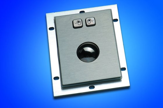 WaterProof IP65 Metal Trackball , Desktop Kiosk Trackball ROHS And CE Approved