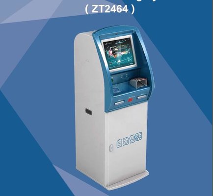Booking Ticket Vending Kiosk Self Service ZT 2464 Card Payment Terminal
