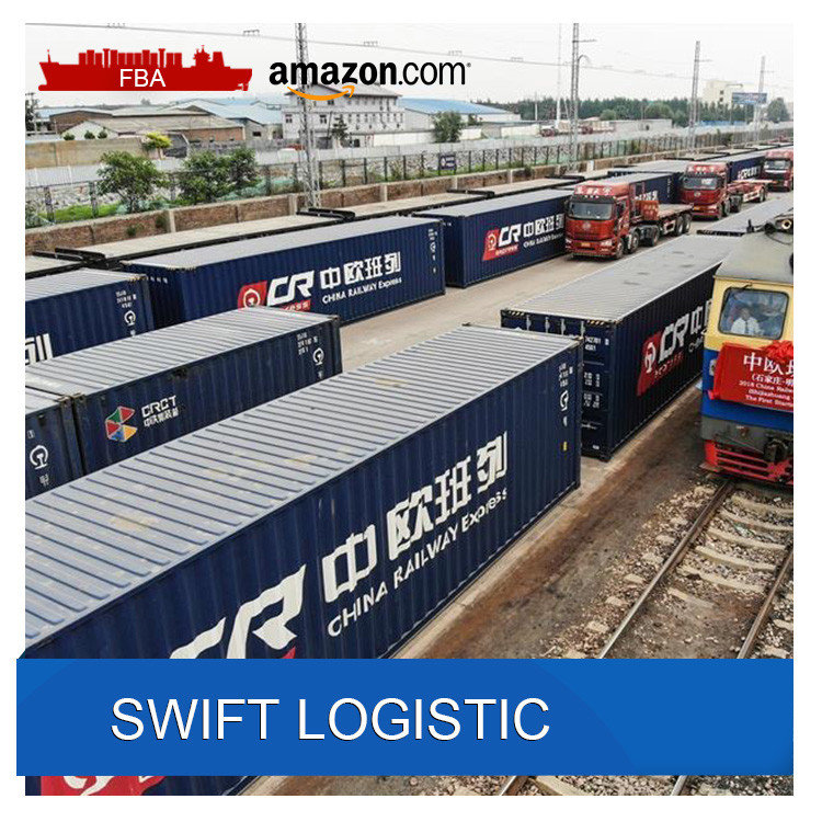Shenzhen Guangzhou Pickup Rail Express Shipping Agent From China To France Europe
