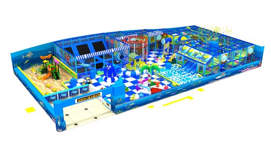 Colorful Theme Childrens Play Centre Equipment Customized Size For Shopping Mall
