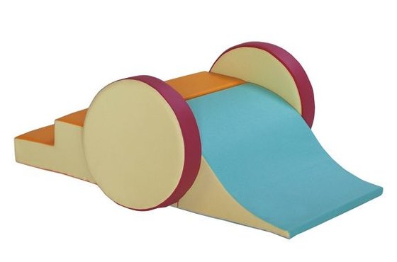 Wave Balance Beam Soft Play Equipment Climb Function For Kindergarten / Preschool