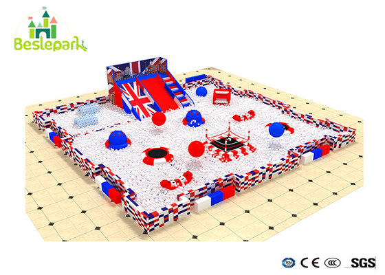 Commercial Indoor Children'S Entertainment Center With Big Ball Pool