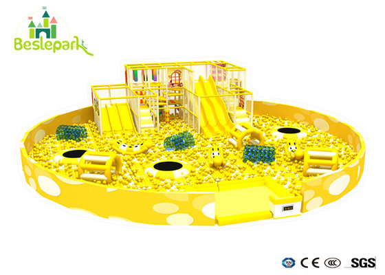 Big Plastic Slide Children Indoor Park Anti - Crack For Shopping Mall