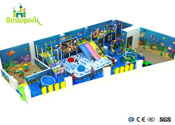 Custom Made Ocean Themed Playground Static resistance CE Certification